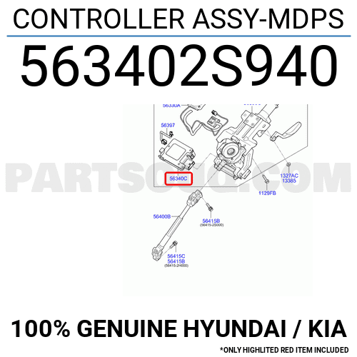 CONTROLLER ASSY-MDPS 563402S940 | Hyundai / KIA Parts | PartSouq