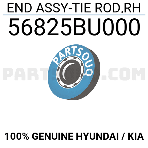 END ASSY-TIE ROD,RH 56825BU000 | Hyundai / KIA Parts | PartSouq