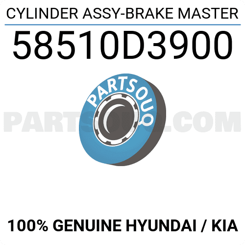 CYLINDER ASSY-BRAKE MASTER 58510D3900 | Hyundai / KIA Parts | PartSouq