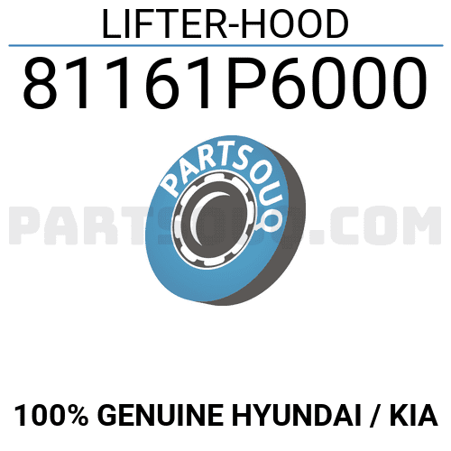 LIFTER-HOOD 81161P6000 | Hyundai / KIA Parts | PartSouq