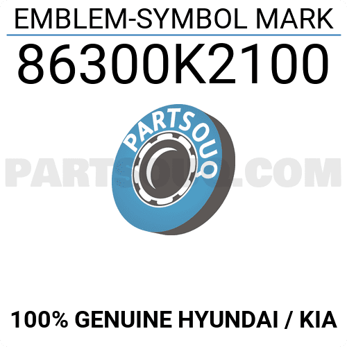 EMBLEM-SYMBOL MARK 86300K2100 | Hyundai / KIA Parts | PartSouq