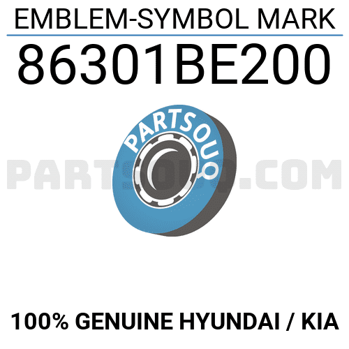 EMBLEM-SYMBOL MARK 86301BE200 | Hyundai / KIA Parts | PartSouq