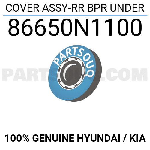COVER ASSY-RR BPR UNDER 86650N1100 | Hyundai / KIA Parts | PartSouq