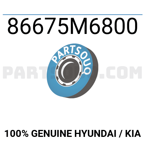 COVER - REAR BUMPER UNDER, LH 86675M6800 | Hyundai / KIA Parts | PartSouq