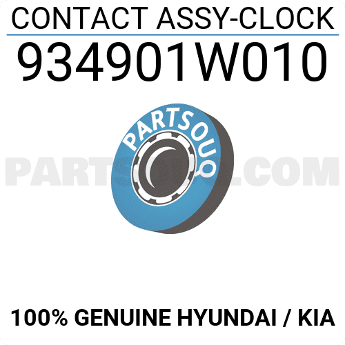 CONTACT ASSY-CLOCK 934901W010 | Hyundai / KIA Parts | PartSouq