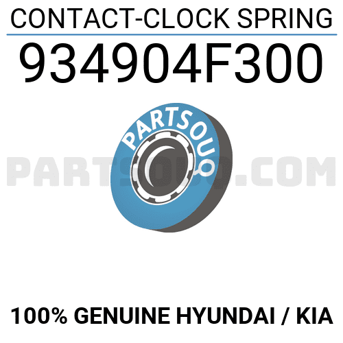 CONTACT-CLOCK SPRING 934904F300 | Hyundai / KIA Parts | PartSouq