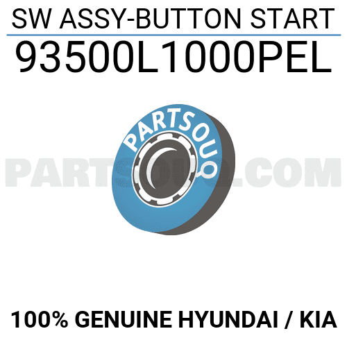 SW ASSY-BUTTON START 93500L1000PEL | Hyundai / KIA Parts | PartSouq
