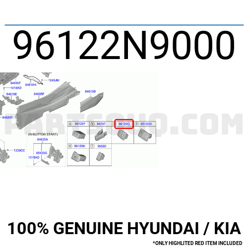 JACK ASSY-USB 96122N9000 | Hyundai / KIA Parts | PartSouq