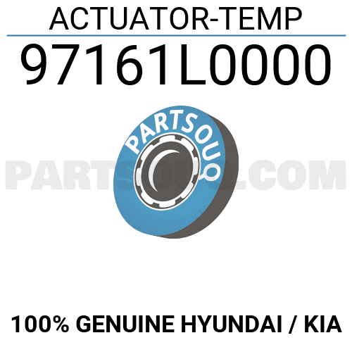 ACTUATOR-TEMP 97161L0000 | Hyundai / KIA Parts | PartSouq