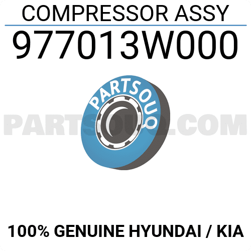 COMPRESSOR ASSY 977013W000 | Hyundai / KIA Parts | PartSouq