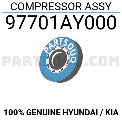 COMPRESSOR ASSY 97701AY000 | Hyundai / KIA Parts | PartSouq