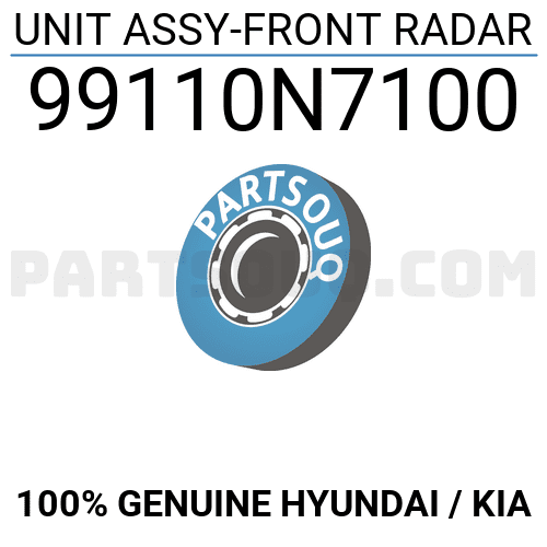 UNIT ASSY-FRONT RADAR 99110N7100 | Hyundai / KIA Parts | PartSouq