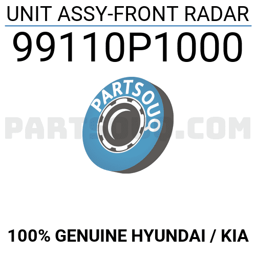 UNIT ASSY-FRONT RADAR 99110P1000 | Hyundai / KIA Parts | PartSouq