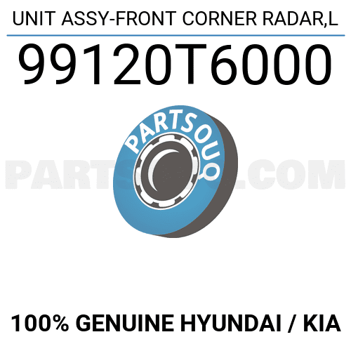 UNIT ASSY-FRONT CORNER RADAR,L 99120T6000 | Hyundai / KIA Parts | PartSouq