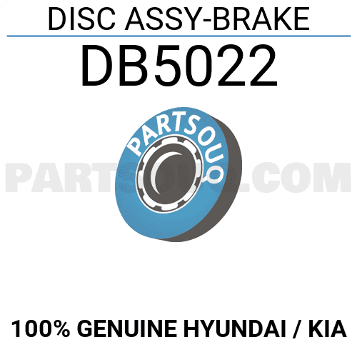 DISC ASSY-BRAKE DB5022 | Hyundai / KIA Parts | PartSouq