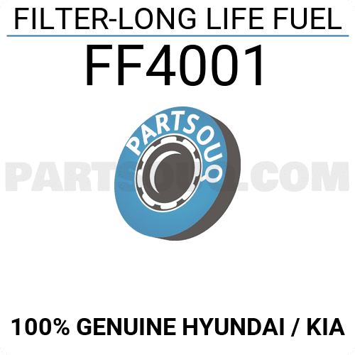 FILTER-LONG LIFE FUEL FF4001 | Hyundai / KIA Parts | PartSouq