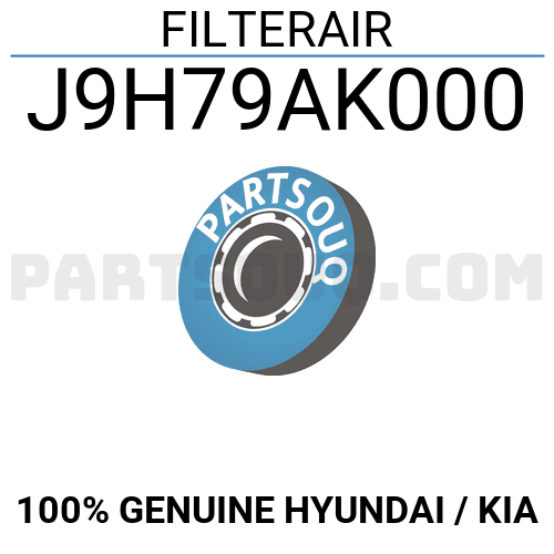 FILTERAIR J9H79AK000 | Hyundai / KIA Parts | PartSouq