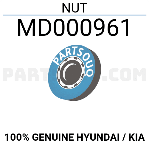 NUT MD000961 | Hyundai / KIA Parts | PartSouq