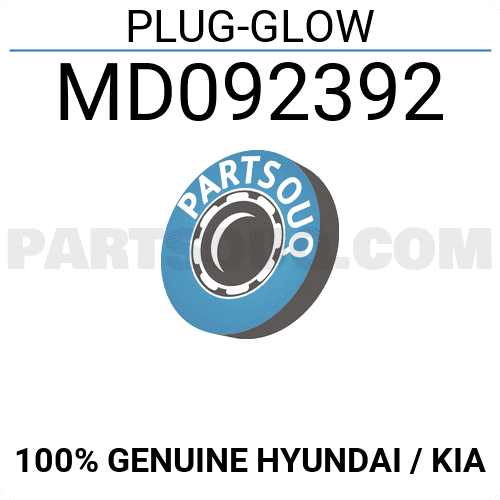 PLUG-GLOW MD092392 | Hyundai / KIA Parts | PartSouq