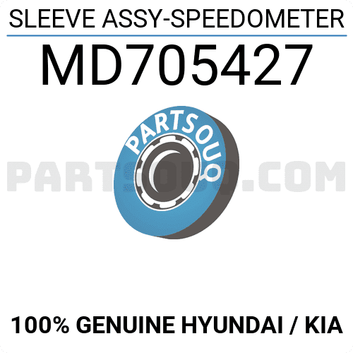 SLEEVE ASSY-SPEEDOMETER MD705427 | Hyundai / KIA Parts | PartSouq