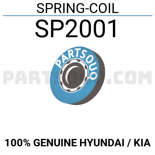 SPRING-COIL SP2001 | Hyundai / KIA Parts | PartSouq