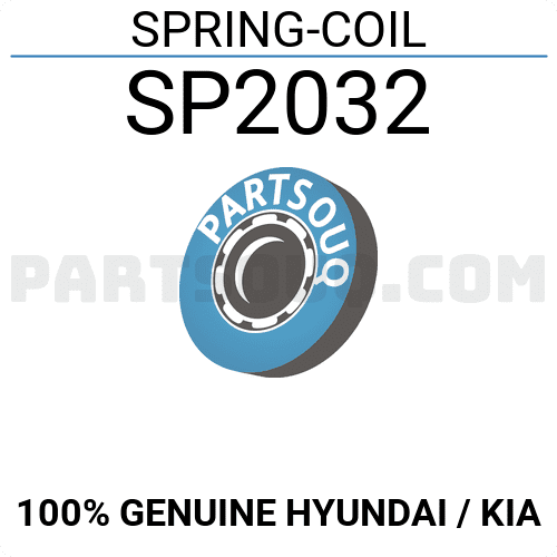 SPRING-COIL SP2032 | Hyundai / KIA Parts | PartSouq