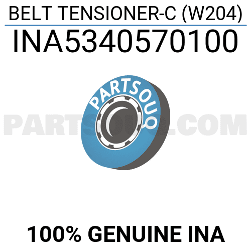 BELT TENSIONER-C (W204) INA5340570100 | INA Parts | PartSouq