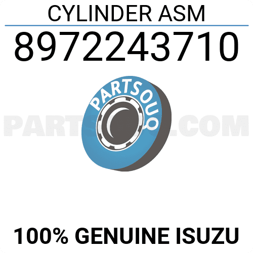 CYLINDER ASM 8972243710 | Isuzu Parts | PartSouq