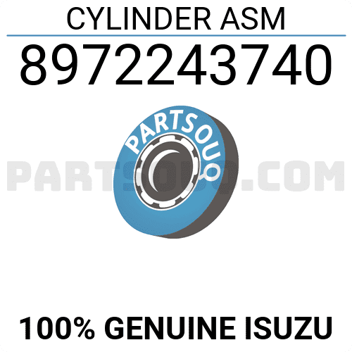 CYLINDER ASM 8972243740 | Isuzu Parts | PartSouq
