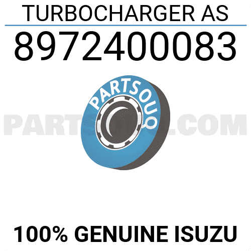 TURBOCHARGER AS 8972400083 | Isuzu Parts | PartSouq