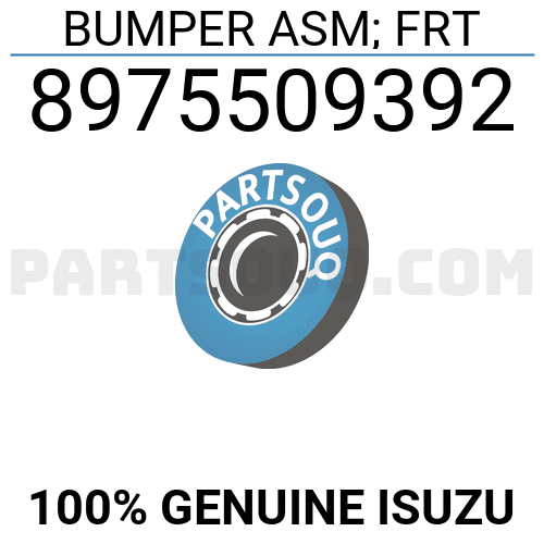 BUMPER ASM; FRT 8975509392 | Isuzu Parts | PartSouq
