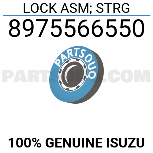 LOCK ASM; STRG 8975566550 | Isuzu Parts | PartSouq