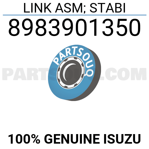 LINK ASM; STABI 8983901350 | Isuzu Parts | PartSouq