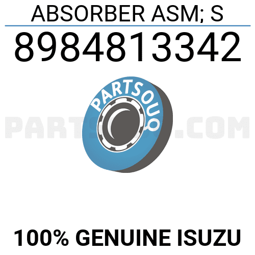 STRUT ASS~Y 8984813342 | Isuzu Parts | PartSouq