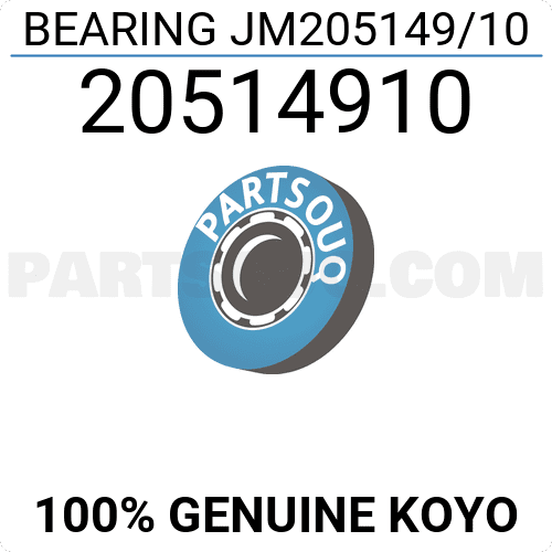 BEARING JM205149/10 20514910 | KOYO Parts | PartSouq
