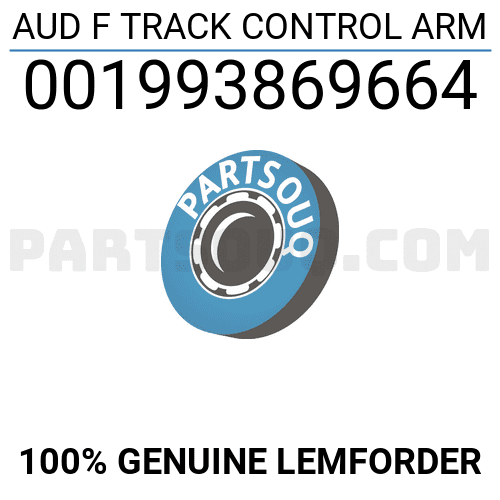 AUD F TRACK CONTROL ARM 001993869664 | Lemforder Parts | PartSouq