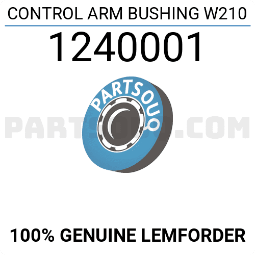 CONTROL ARM BUSHING W210 1240001 | Lemforder Parts | PartSouq