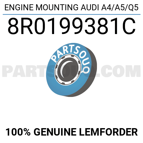 ENGINE MOUNTING AUDI A4/A5/Q5 8R0199381C | Lemforder Parts | PartSouq