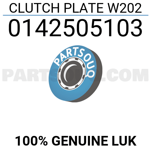 CLUTCH PLATE W202 0142505103 | Luk Parts | PartSouq