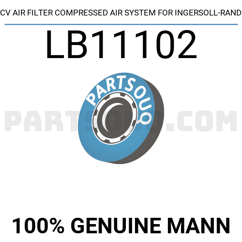 CV AIR FILTER COMPRESSED AIR SYSTEM FOR INGERSOLL-RAND LB11102 | MANN ...