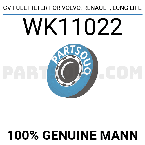 CV FUEL FILTER FOR VOLVO, RENAULT, LONG LIFE WK11022 | MANN Parts ...