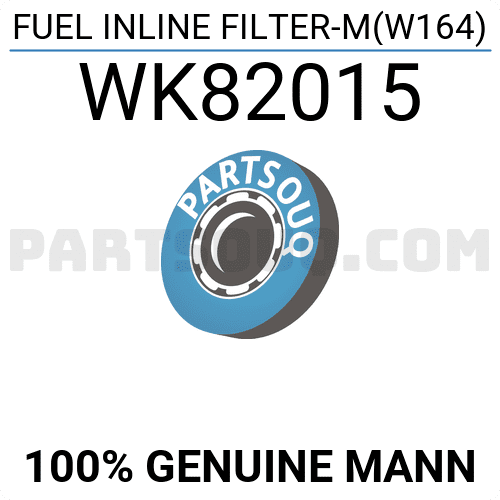 FUEL INLINE FILTER-M(W164) WK82015 | MANN Parts | PartSouq