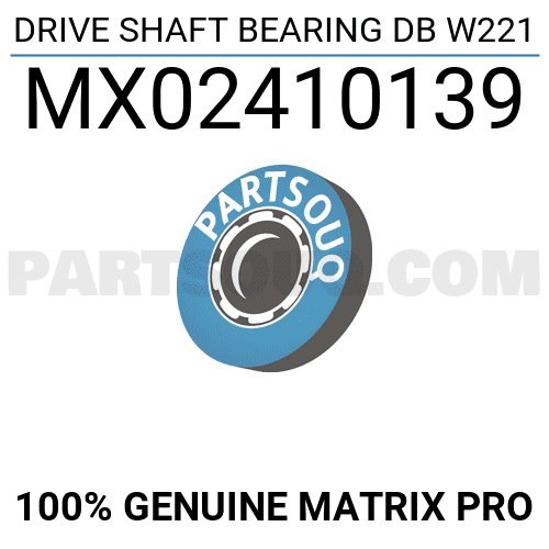 DRIVE SHAFT BEARING DB W221 MX02410139 | MATRIX PRO Parts | PartSouq