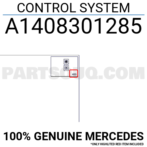 CONTROL SYSTEM A1408301285 | MERCEDES Parts | PartSouq