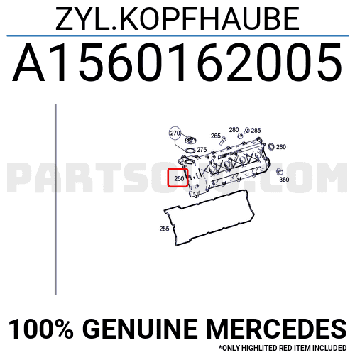ZYL.KOPFHAUBE A1560162005 | MERCEDES Parts | PartSouq