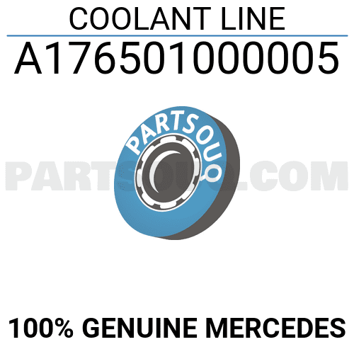 COOLANT LINE A176501000005 | MERCEDES Parts | PartSouq