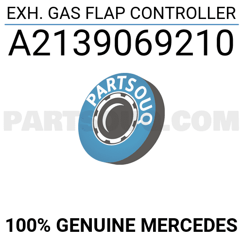 EXH. GAS FLAP CONTROLLER A2139069210 | MERCEDES Parts | PartSouq