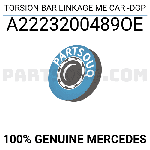 TORSION BAR LINKAGE ME CAR -DGP A2223200489OE | MERCEDES Parts | PartSouq