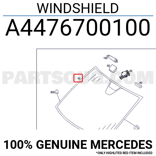 WINDSHIELD A4476700100 | MERCEDES Parts | PartSouq