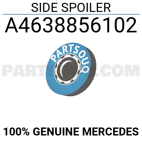 SIDE SPOILER A4638856102 | MERCEDES Parts | PartSouq